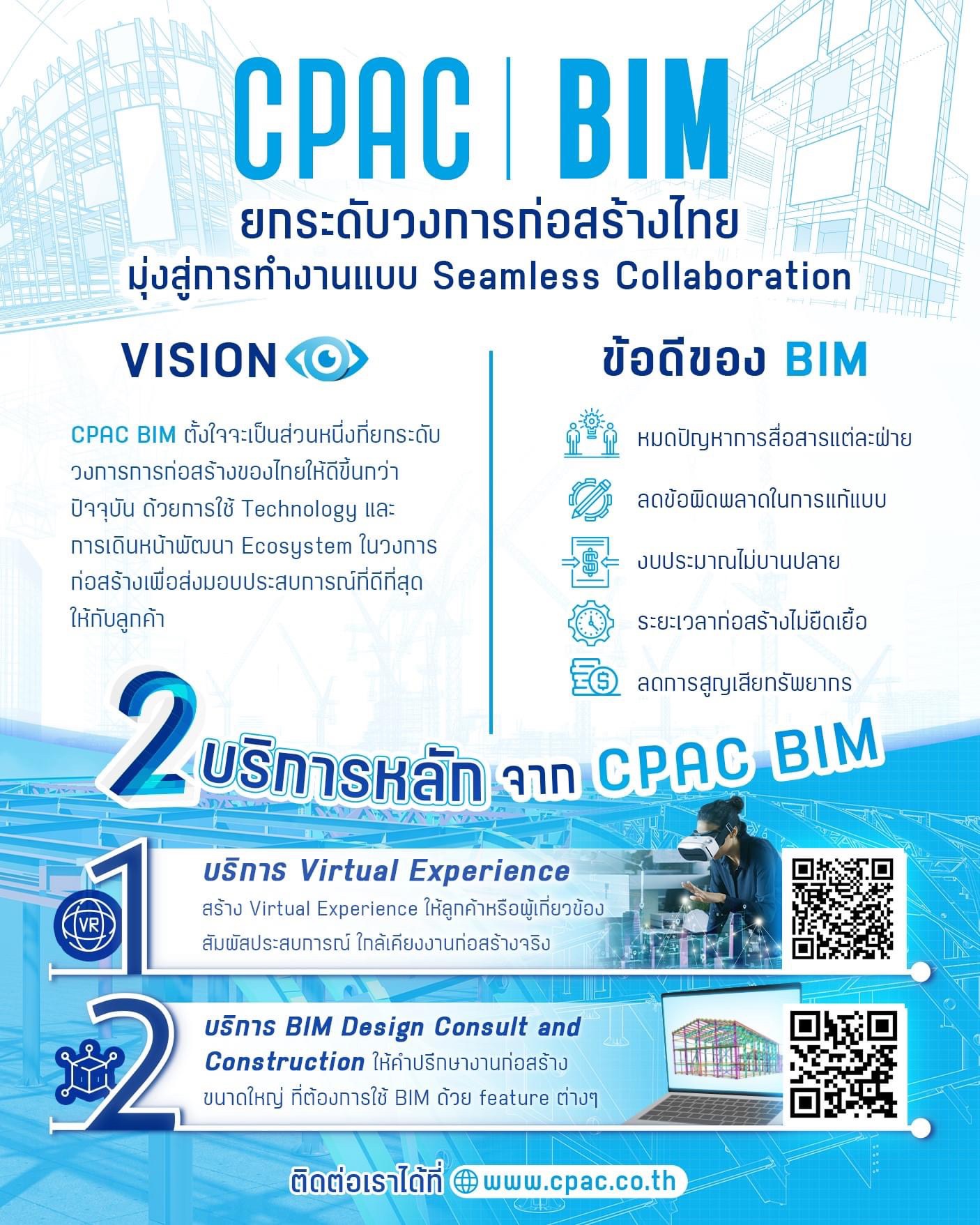 เปิดตัว CPAC|BIM บริการด้าน BIM โดย CPAC – ThaiBIM: Thai Building ...