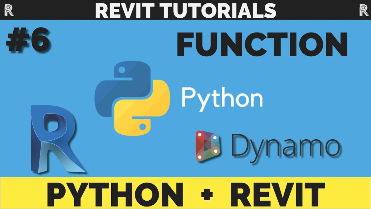 สอนใช้ Phyton สำหรับ Revit – ThaiBIM: Thai Building Information Modeling