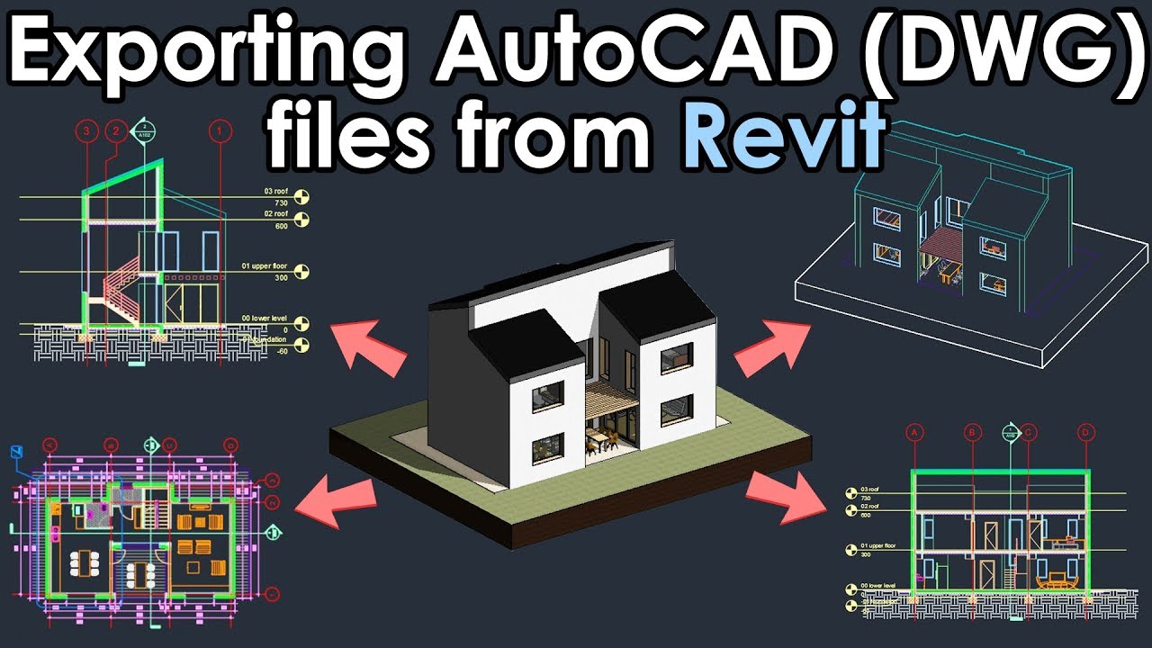 วิธี Export จาก Revit ไป AutoCAD – ThaiBIM: Thai Building Information ...
