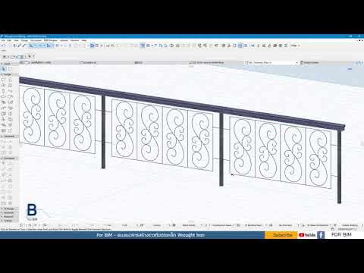 Railing – ThaiBIM: Thai Building Information Modeling